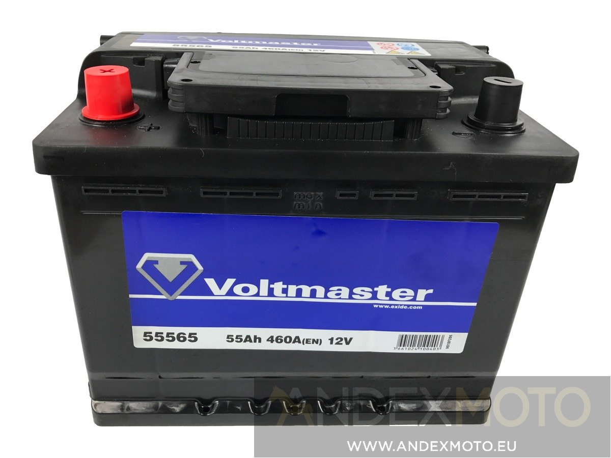 Akumulator 55Ah VOLTMASTER CB621 S4005 D43 CA601 | CAR BATTERIES ...