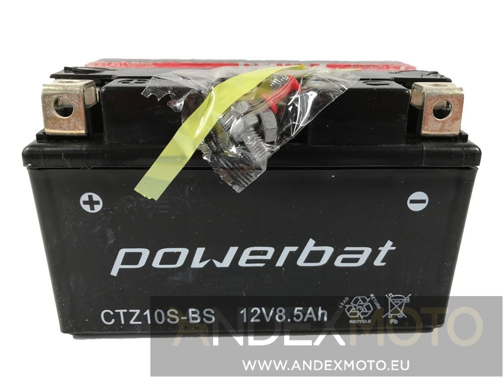 Akumulator Powerbat 8,6Ah CTZ10S YTZ10S ETZ10S - Andex.eu