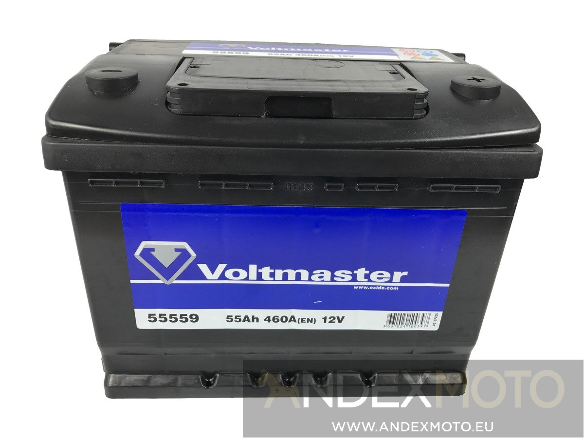 Akumulator 55Ah VOLTMASTER CB620 S4004 D59 CA640 | CAR BATTERIES ...